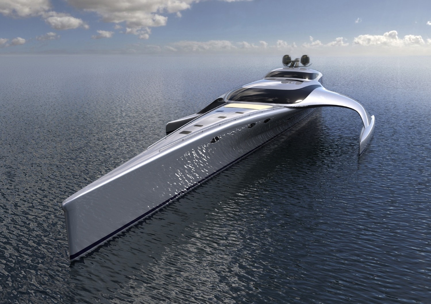 Yacht ADASTRA, a McConaghy Boats Trimaran Superyacht | CHARTERWORLD ...